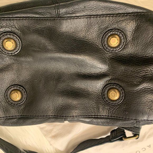 Marc By Marc Jacobs | Bags | Marc By Marc Jacobs Black Leather Shoulder Satchel | Poshmark